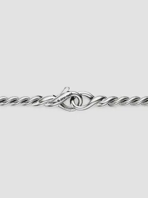 David Yurman Sculpted Cable Chain Necklace In Sterling 2.7mm