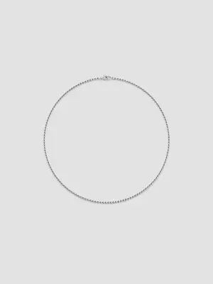David Yurman Sculpted Cable Chain Necklace In Sterling 2.7mm