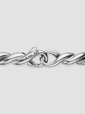 David Yurman Sculpted Cable Chain Necklace In Sterling 5.7mm