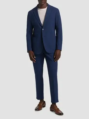 SAKS FIFTH AVENUE Collection Stretch-cotton Seersucker Blazer