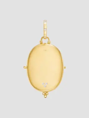 Temple St. Clair Fiori 18k & Multi-gemstone Locket