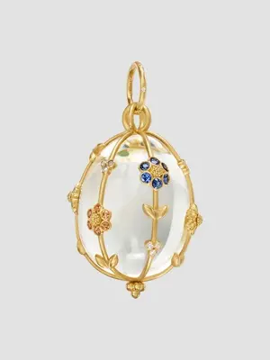 Temple St. Clair Fiori 18k & Multi-gemstone Amulet
