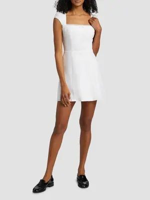 REFORMATION Loula Linen Minidress