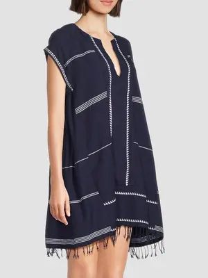 LEMLEM Elina Cotton V-neck Caftan