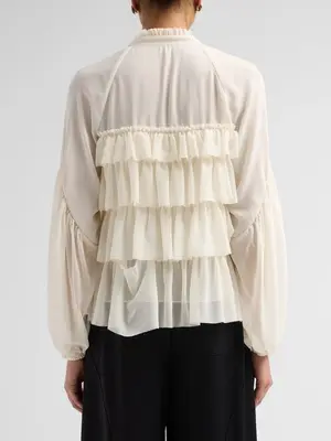Cinq À Sept Amoura Ruffle Top