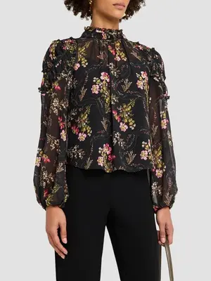 Cinq À Sept Love Letter Josette Floral Top