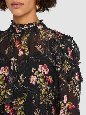 Cinq À Sept Love Letter Josette Floral Top