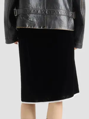 Prada Velvet Underskirt