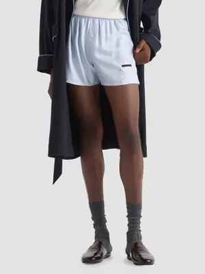 Prada Silk Boxer Shorts