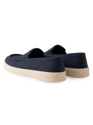 Prada Fabric Loafers - Blue
