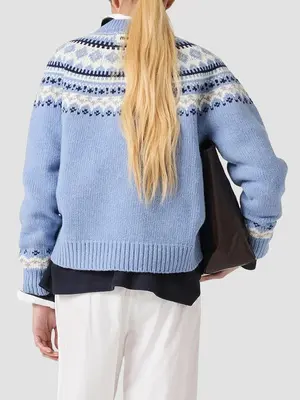 Miu Miu Wool Crew-neck Sweater