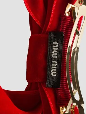 Miu Miu Velvet Hair Clip