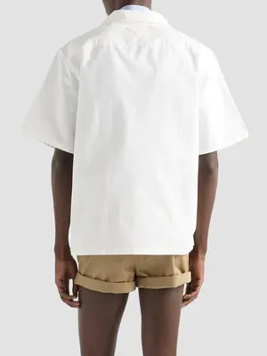 Prada Cotton Bowling Shirt