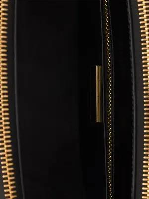 Prada Galleria Small Saffiano Leather Top Handle Bag - Black