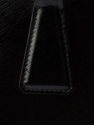 Prada Galleria Small Saffiano Leather Top Handle Bag - Black