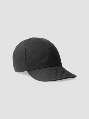 Prada Cotton Baseball Cap - Black