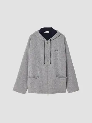 Miu Miu Cashmere Cardigan Hoodie