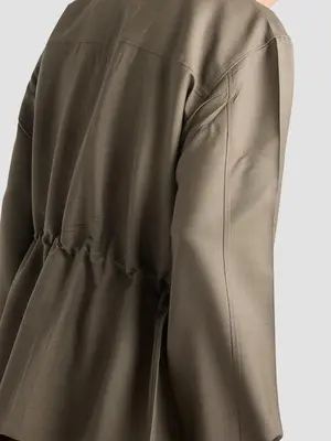 Prada Mohair And Wool Safari Jacket