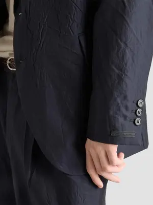 Prada Single-breasted Cotton And Silk Jacket