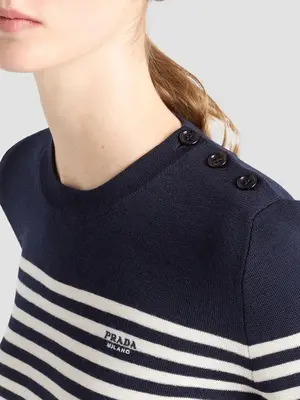 Prada Striped Wool Sweater