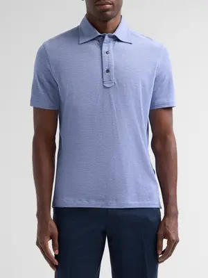 Isaia Cotton Polo Shirt