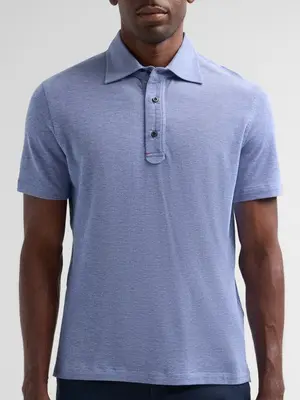 Isaia Cotton Polo Shirt