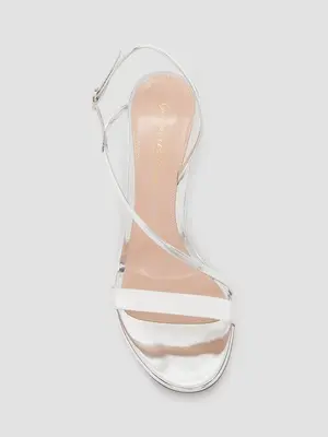 GIANVITO ROSSI 95mm Patent Leather Stiletto Sandals