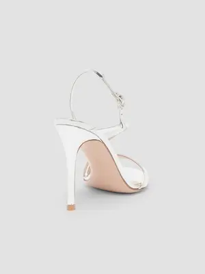 GIANVITO ROSSI 95mm Patent Leather Stiletto Sandals