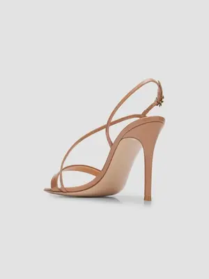 GIANVITO ROSSI 95mm Strappy Leather Sandals