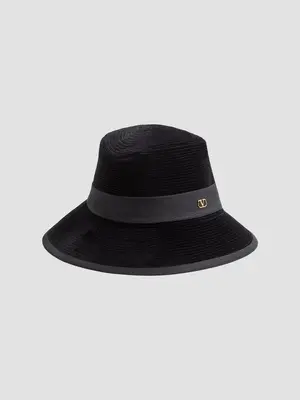 Valentino Garavani Vlogo Signature Cotton Hat