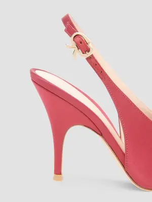 GIANVITO ROSSI Sofia 70mm Satin Slingback Pumps