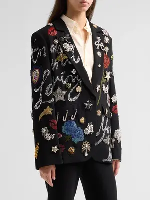 Cinq À Sept Greatest Hits Kael Embellished Blazer