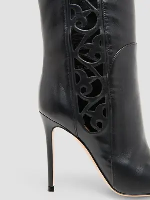 GIANVITO ROSSI 105mm Leather Over-the-knee Boots