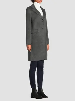 Cinzia Rocca Icons Wool-cashmere Mid-length Coat