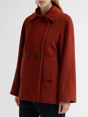 Cinzia Rocca Virgin Wool Double-breasted Jacket
