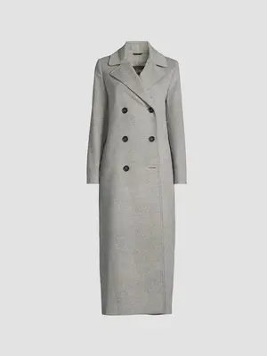 Cinzia Rocca Icons Wool-cashmere Double-breasted Coat