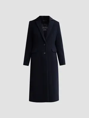 Cinzia Rocca Icons Wool-blend Longline Coat