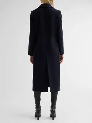 Cinzia Rocca Icons Wool-blend Longline Coat