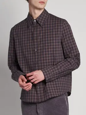 Marni Plaid Cotton Shirt