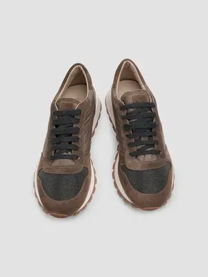 Brunello Cucinelli Low-top Suede Sneakers