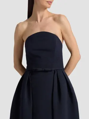 Amsale Strapless Gown