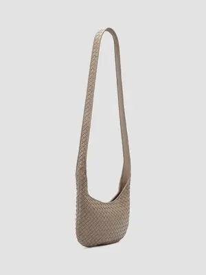 Bottega Veneta Small Veneto Leather Crossbody Bag