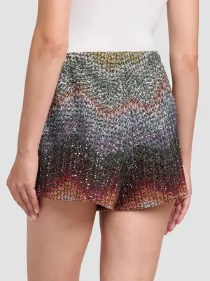 Missoni Meander-chevron Wefted-loom Shorts
