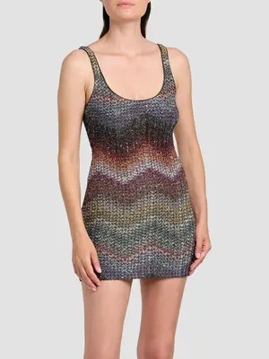 Missoni Sequin Wefted Loom Knit Minidress