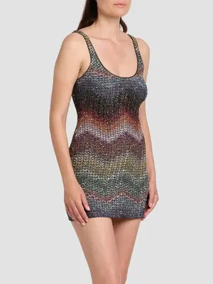 Missoni Sequin Wefted Loom Knit Minidress