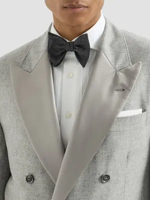 Brunello Cucinelli Cashmere And Silk Lightweight Flannel Tuxedo