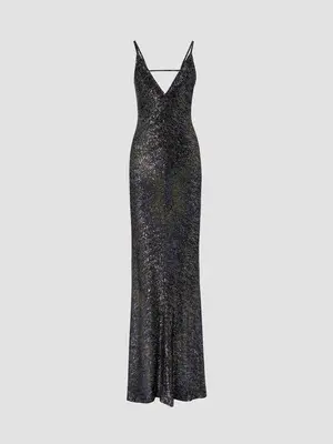 Missoni Sequined V-neck Mermaid Gown