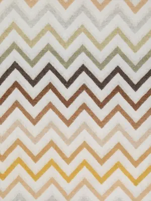 Missoni Merano Striped Wool-blend Throw Blanket - Beige Multicolor