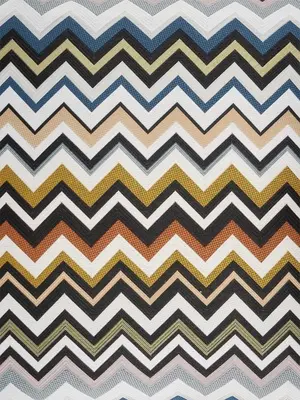 Missoni Belfast Chevron-striped Square Cushion