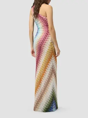Missoni Gradient One-shoulder Maxi Dress